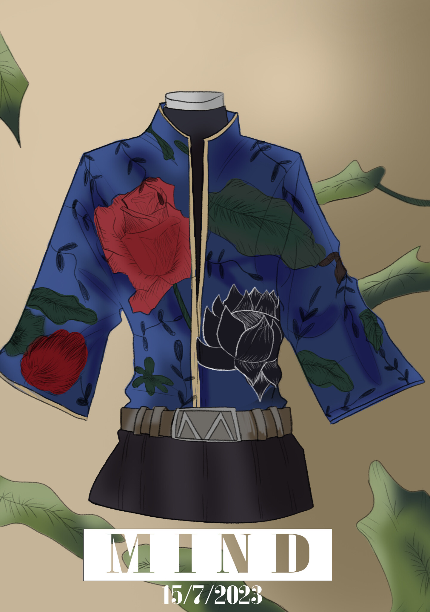 ArtStation - I designed clothes for the first time in my life.