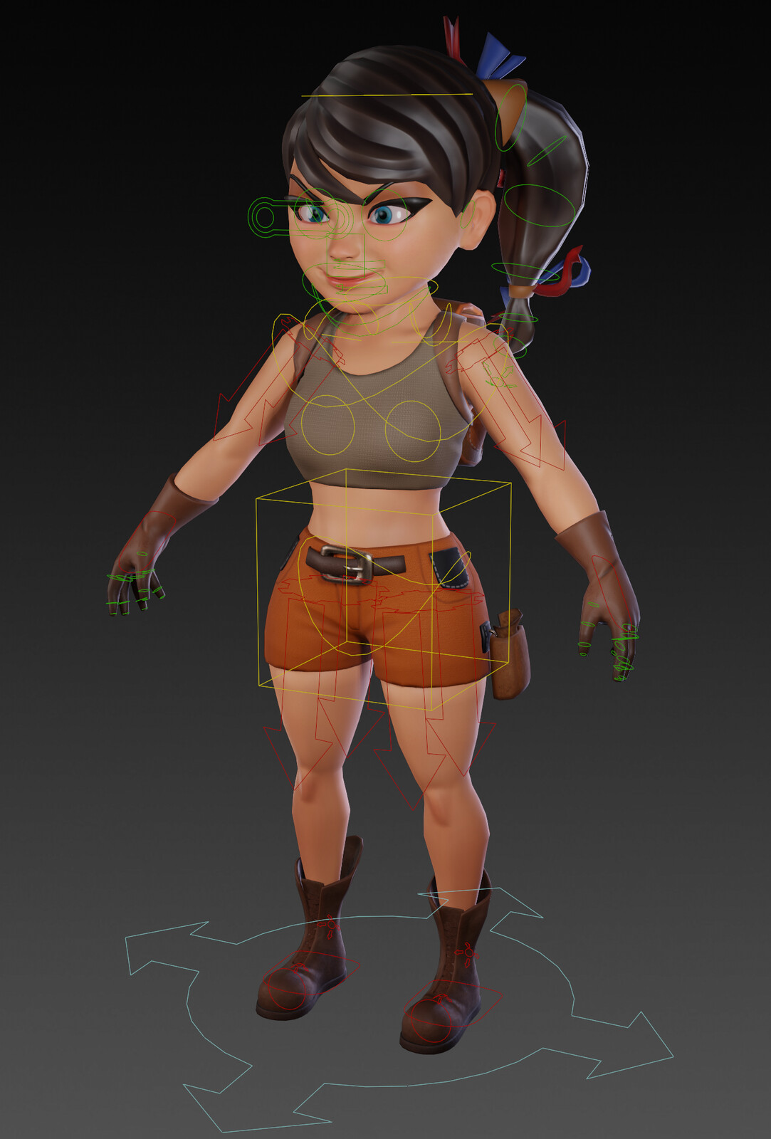 Kyrylo Tsarenko - Stylized Female Character