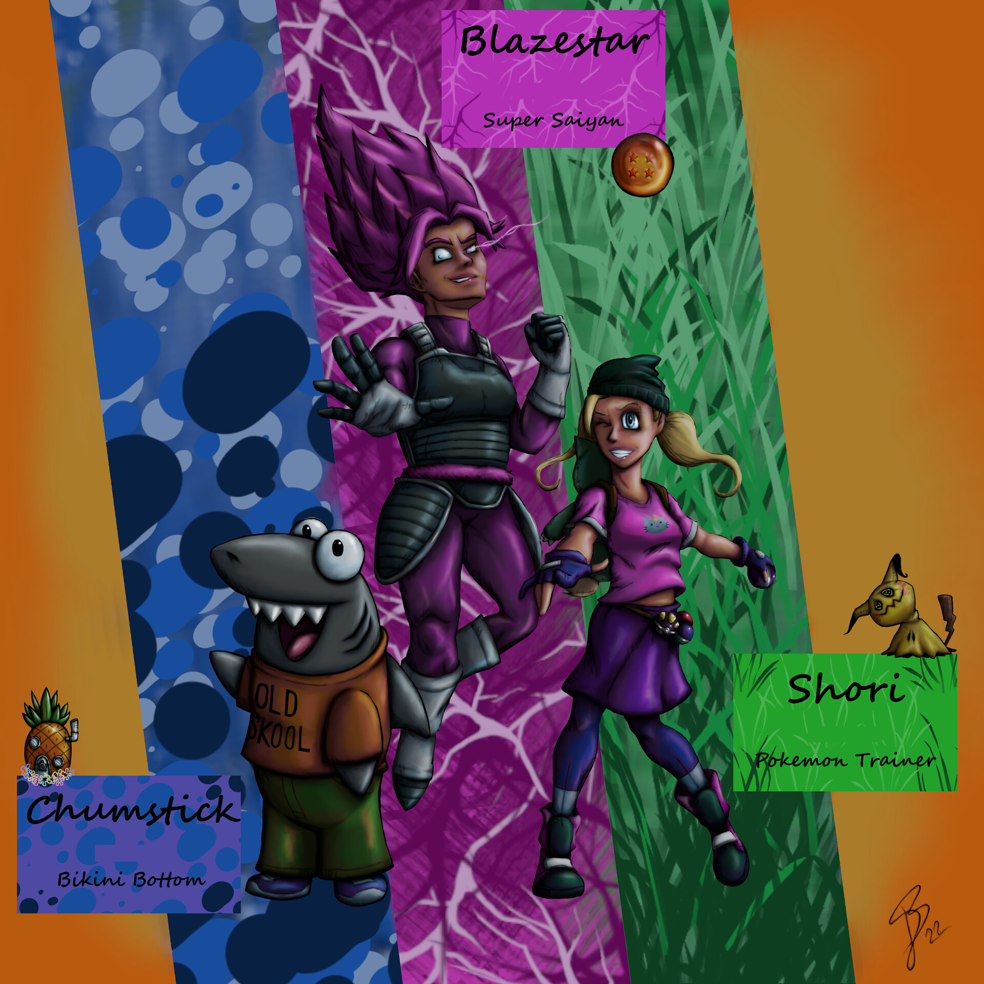 ArtStation - OC Kid Characters