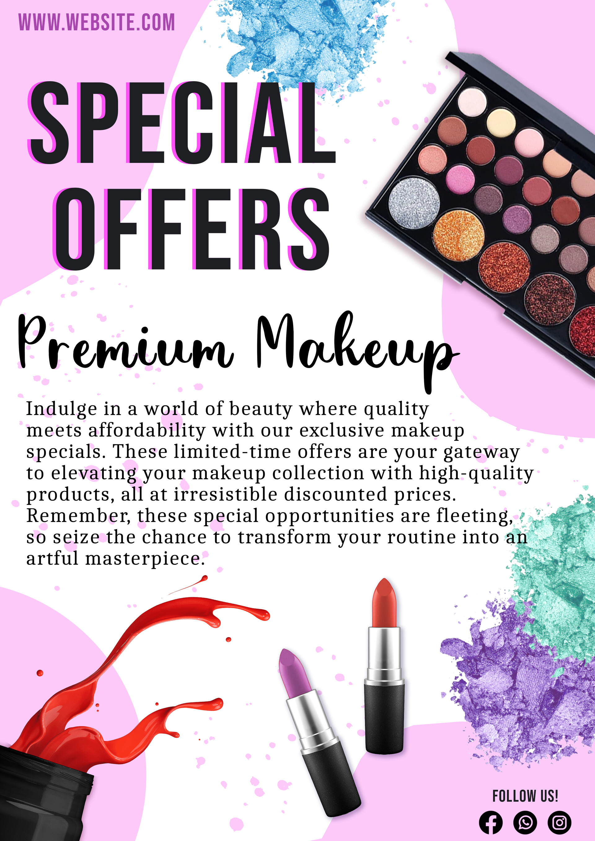 Theodora Martinez Lopez - Makeup Poster (Concept Design)