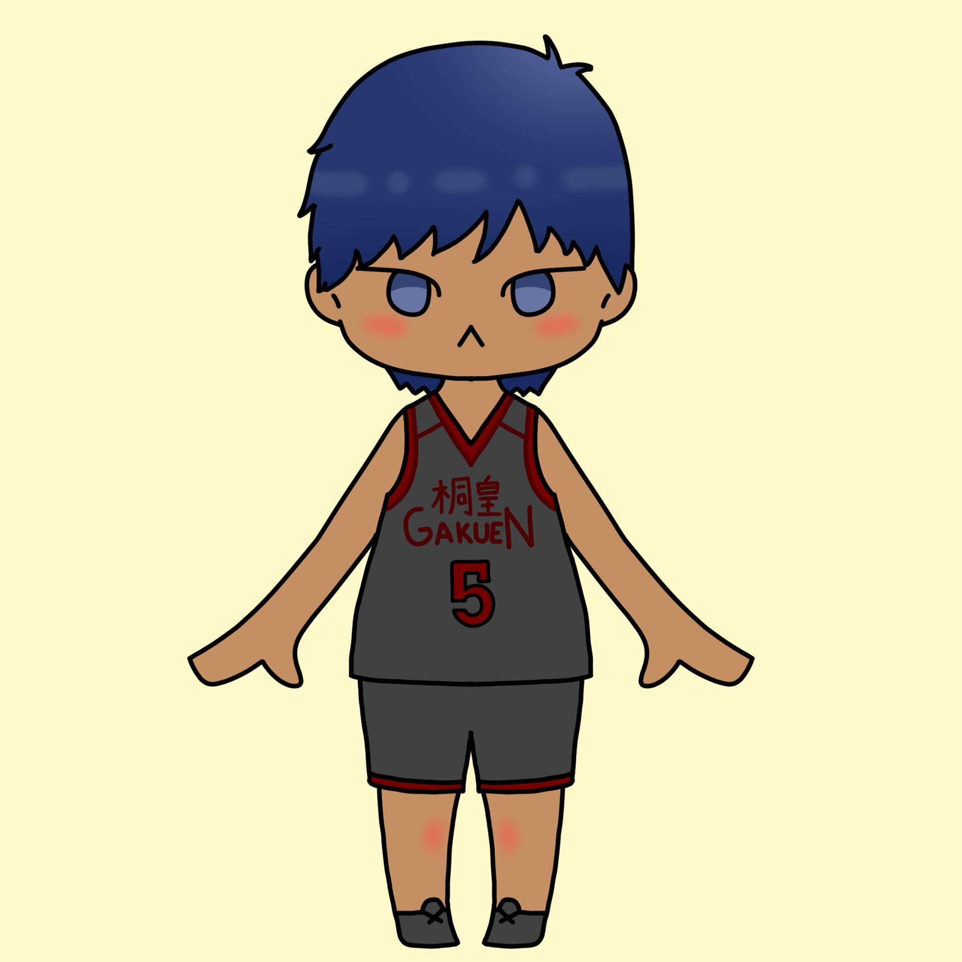 aomine chibi