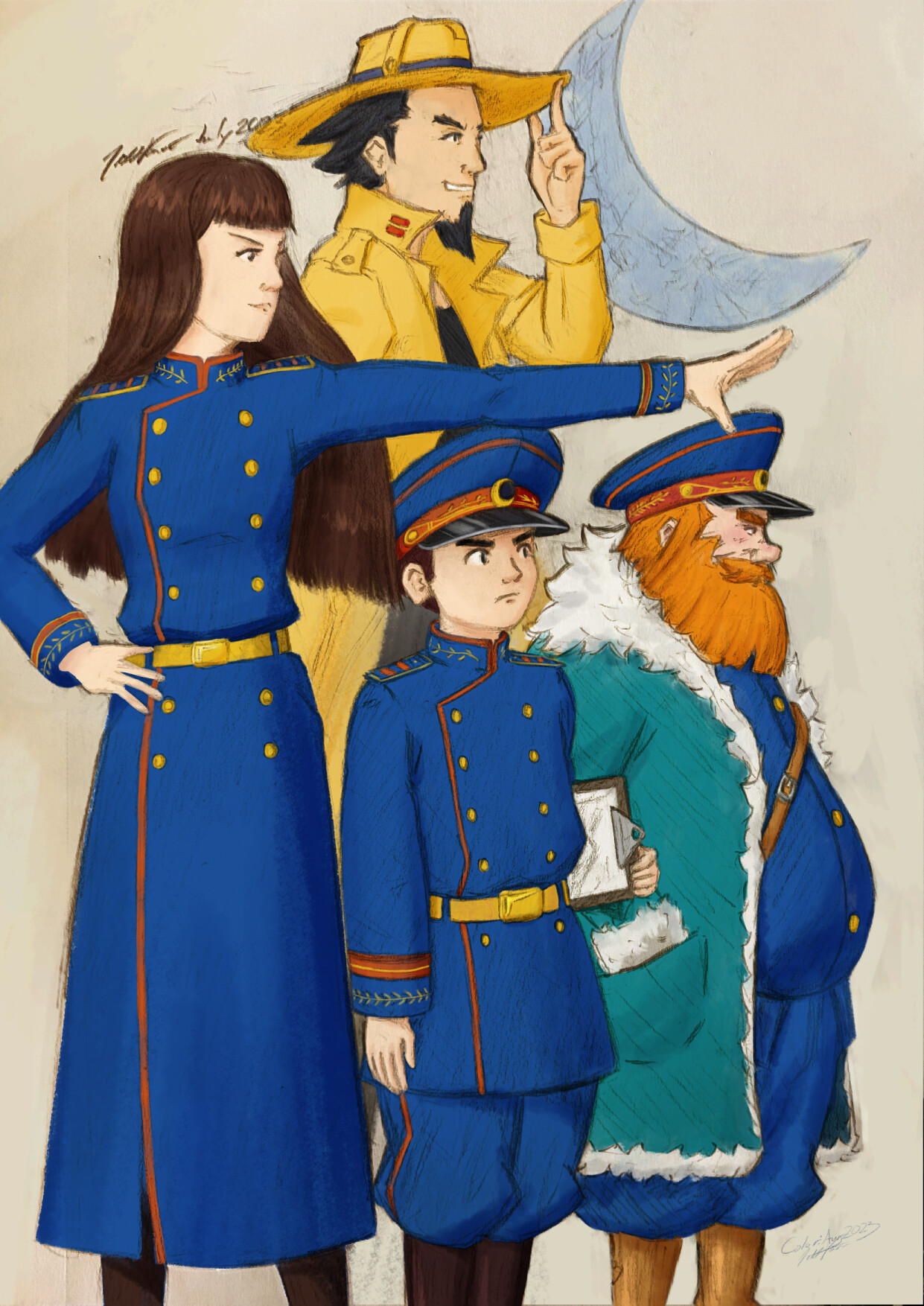 ArtStation - Colored Sketches: Advance Wars Series