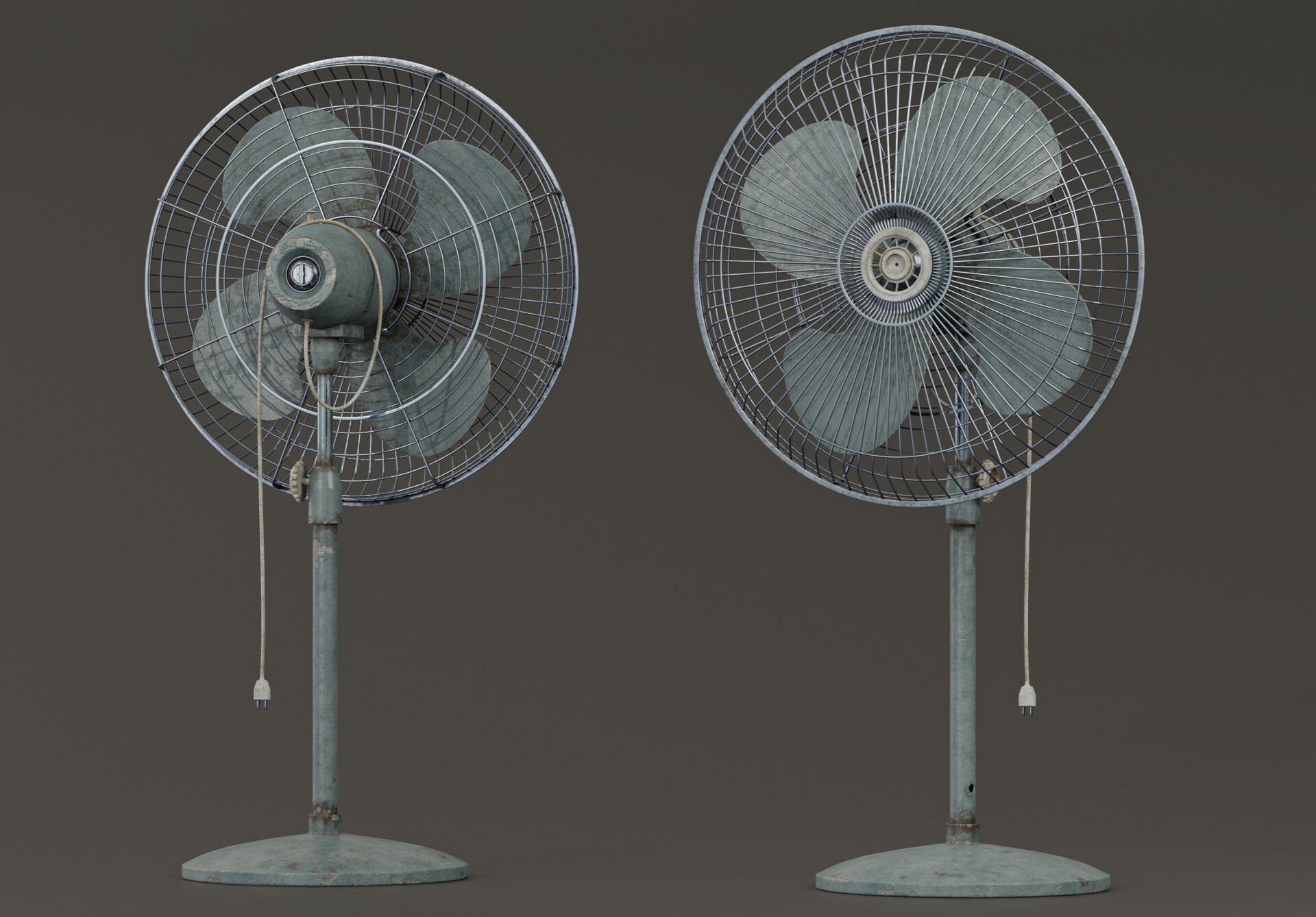 ArtStation - Pedestal Fan
