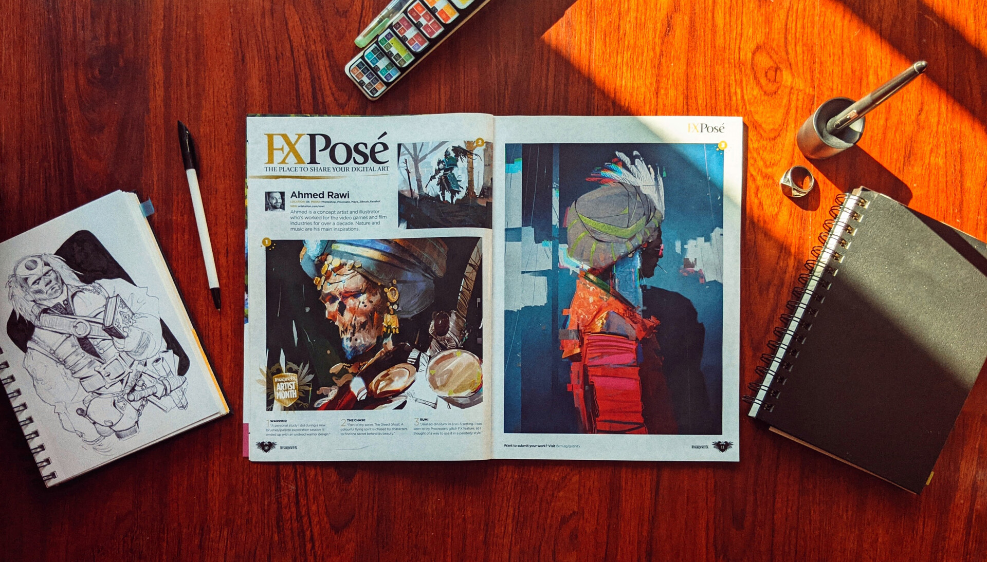 Ahmed Rawi - ImagineFX artist of the month