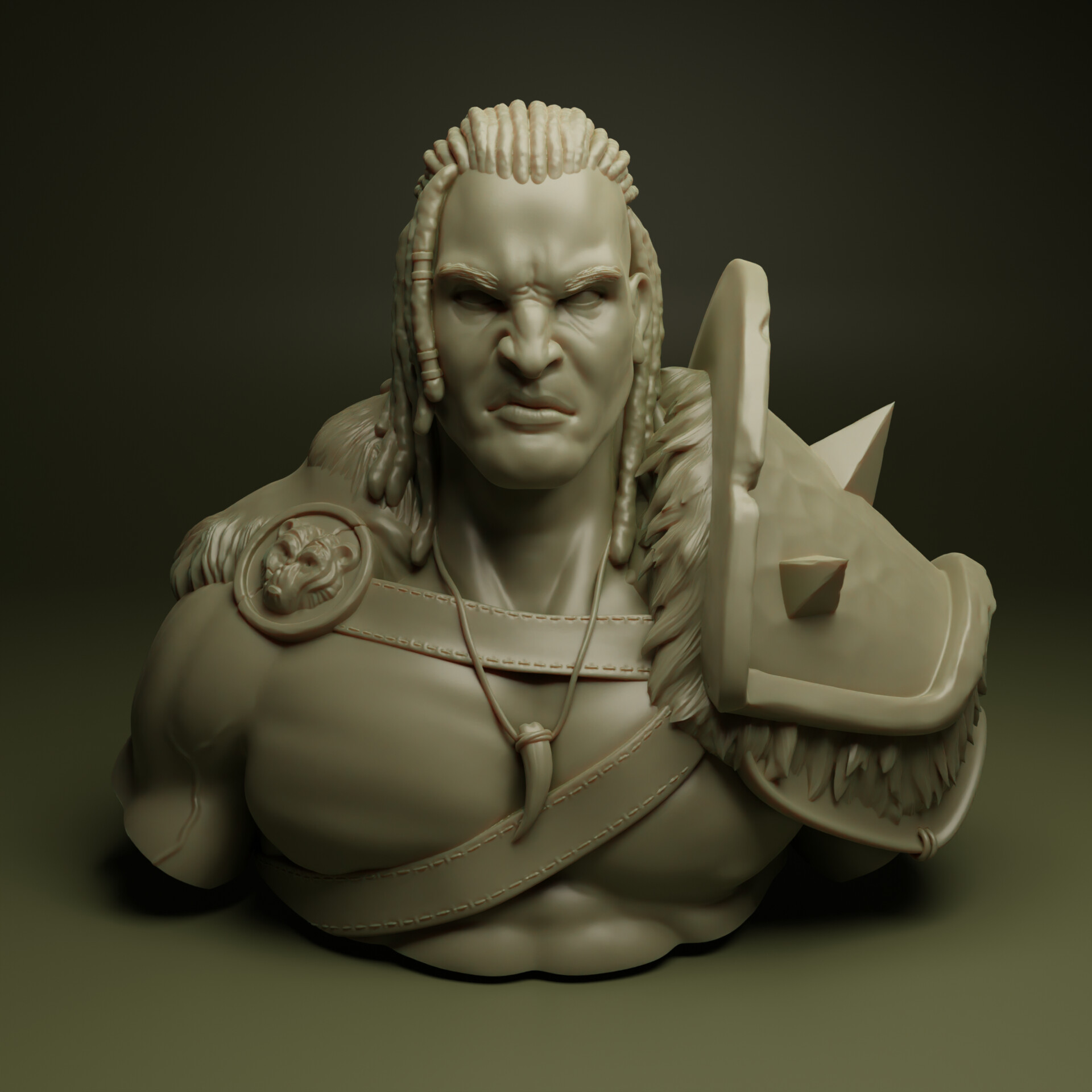 ArtStation - Totem Warrior!