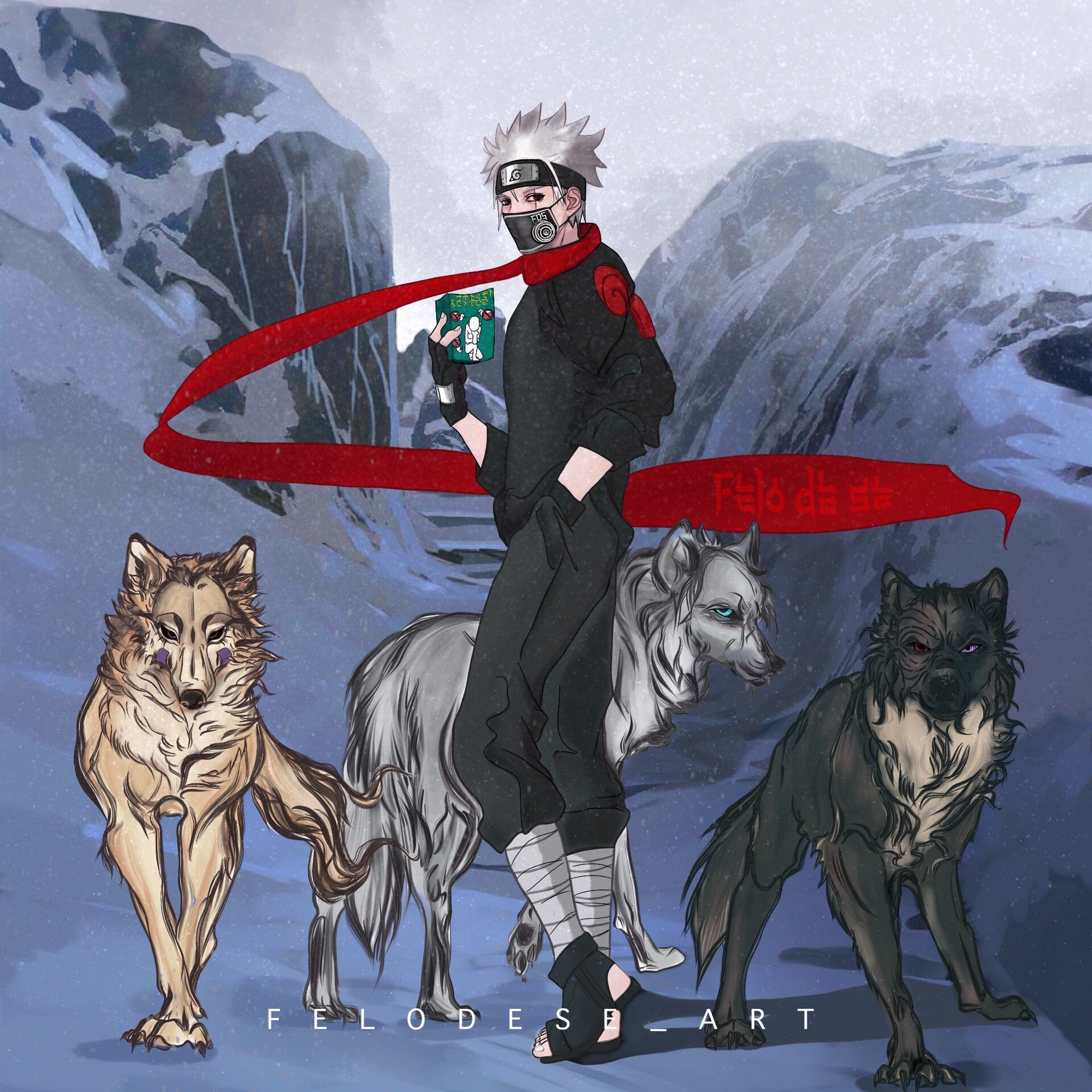 kakashi lightning wolf