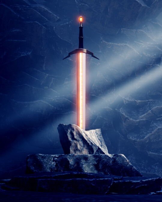 ArtStation - Sword In Stone