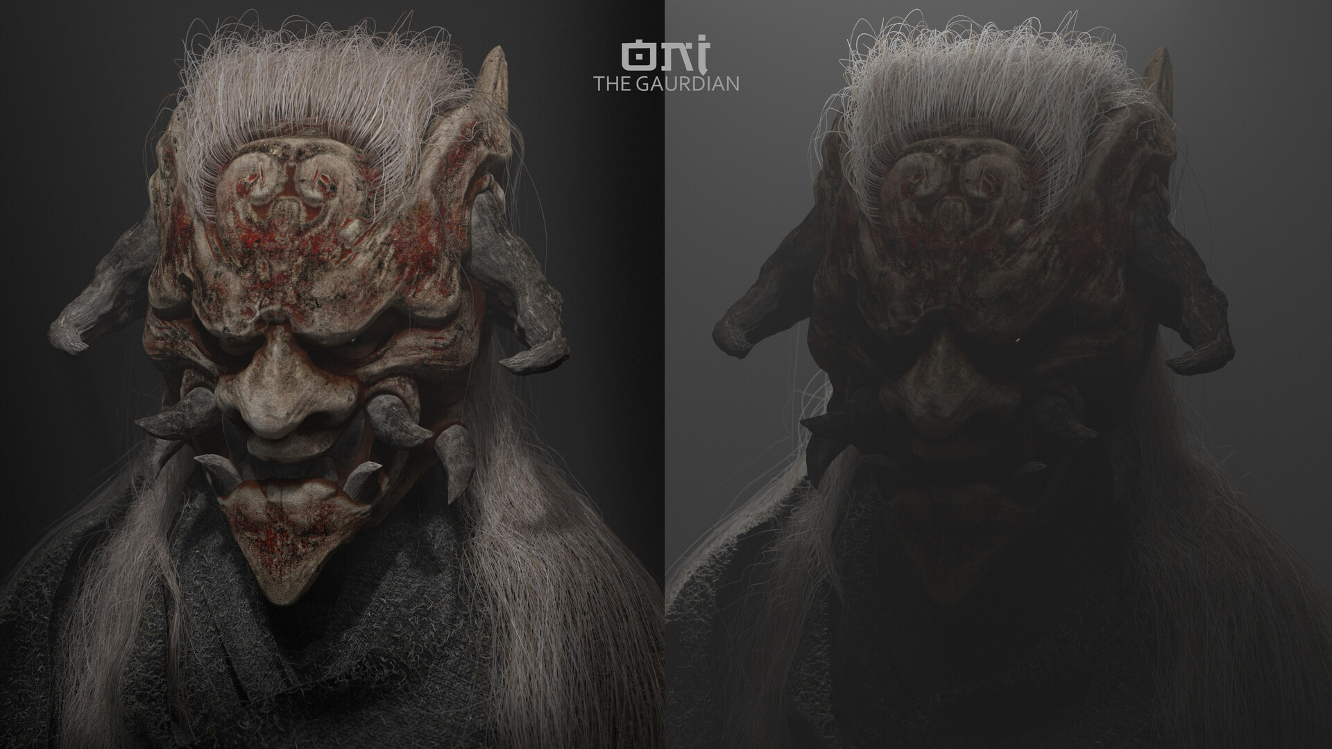 Rakesh Gowda - Protector - Oni Mask