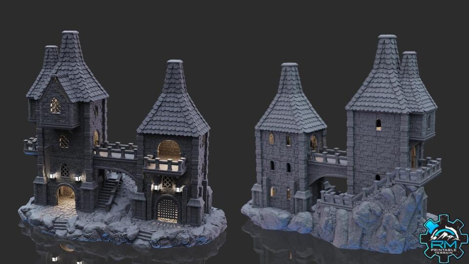 ArtStation - Tempest Hold - RM Printable Terrain