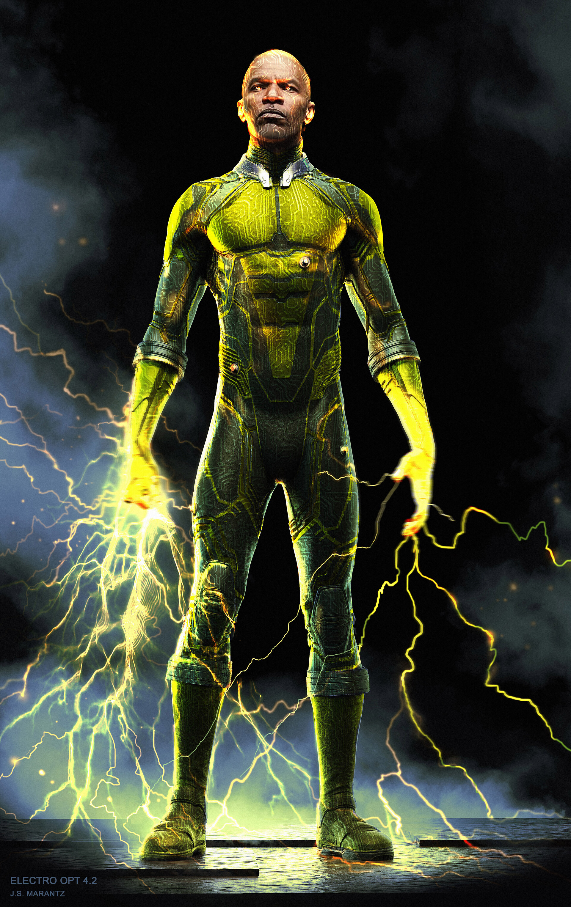 Jerad S. Marantz - Spiderman No Way Home: ELECTRO Conceptart