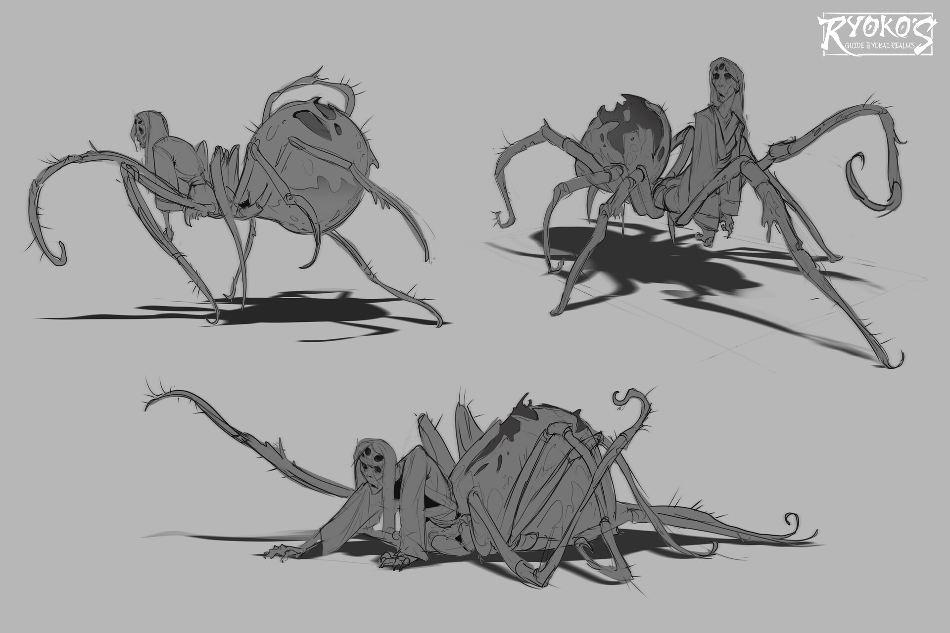 Aleksa Drageljevic - Character Designs 5 - Ryoko's Guide to the Yokai Realms