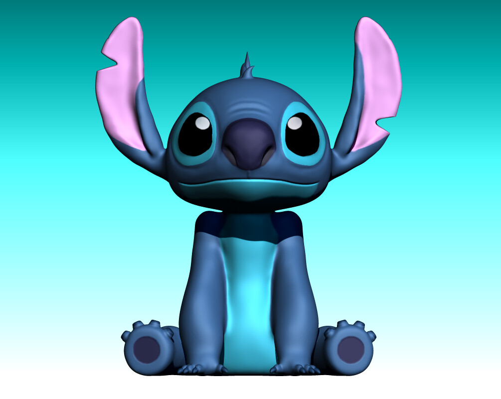 ArtStation - Stitch 3D Model