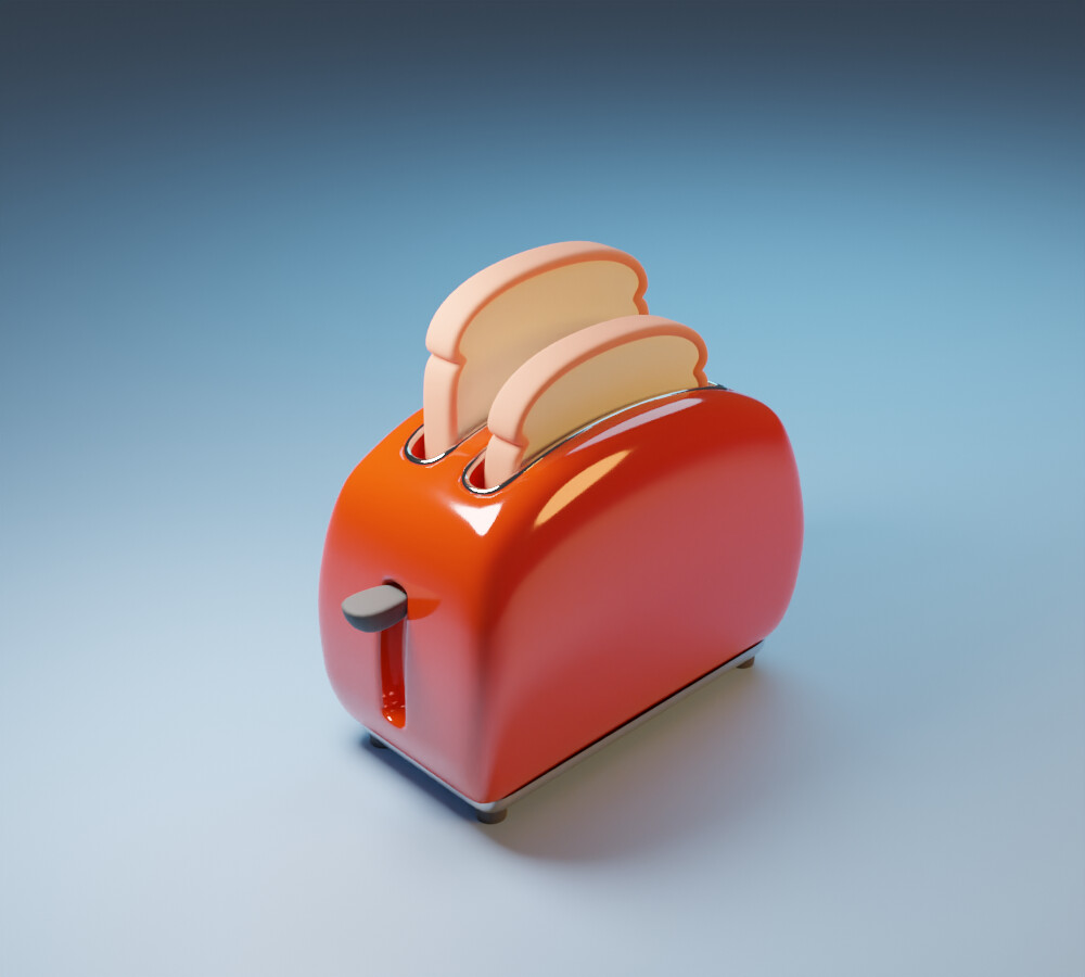 ArtStation - Cute Toast Machine