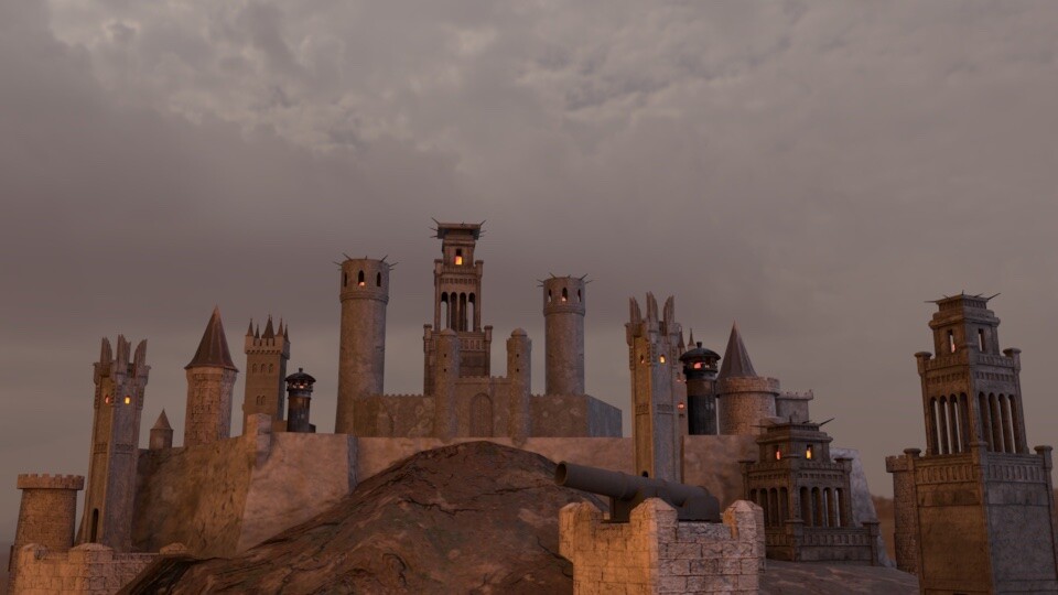ArtStation - castle