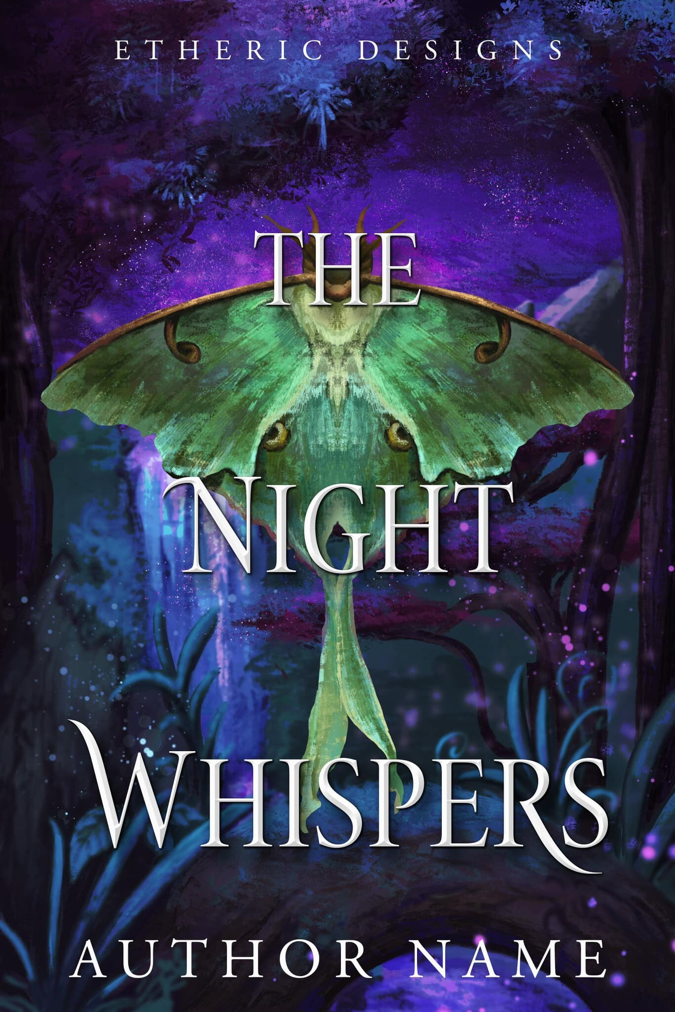 ArtStation - [Fully Illustrated] Magical Book Covers | Night Whispers ...