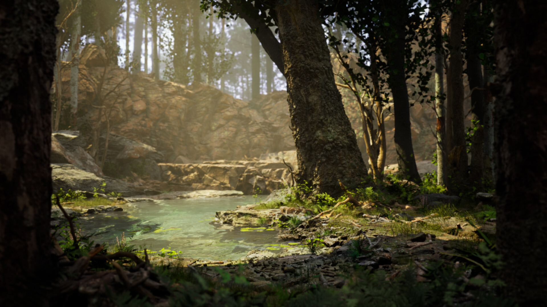 ArtStation - UE5 Forest