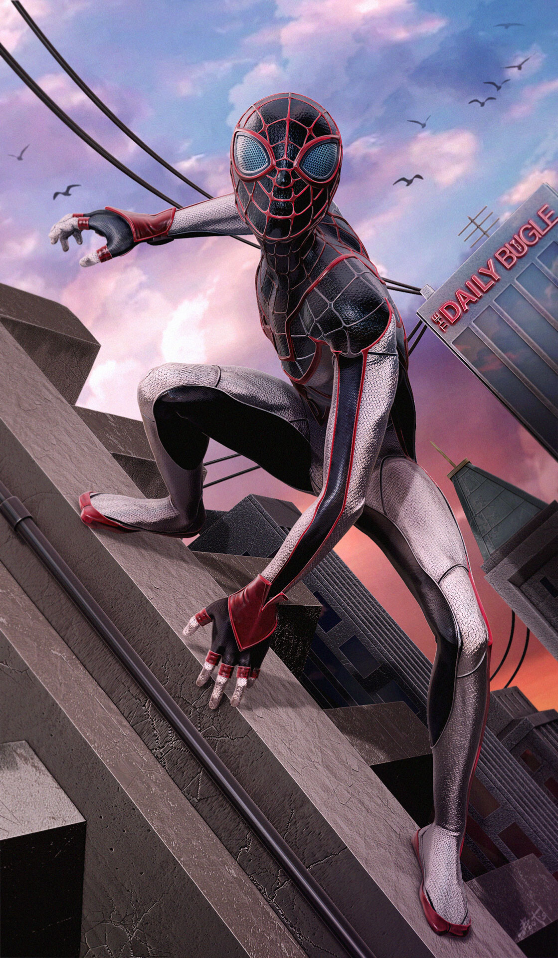 ArtStation - Spider-Man Miles Morales