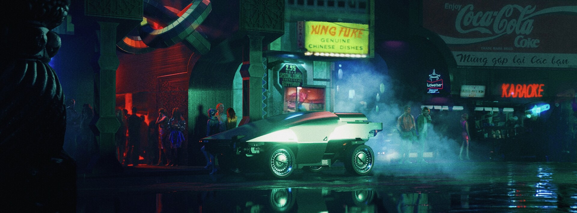 ArtStation - Retro Future Car Design