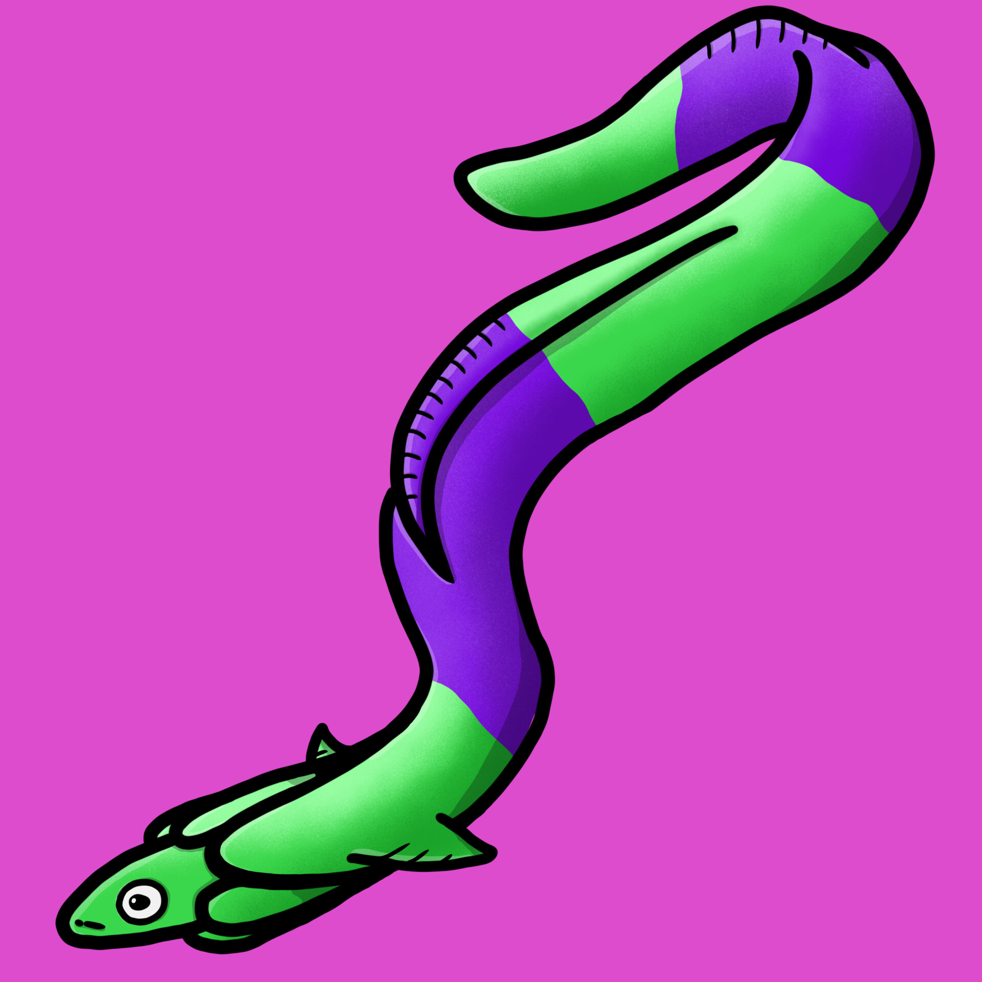 ArtStation - Jelly Eel