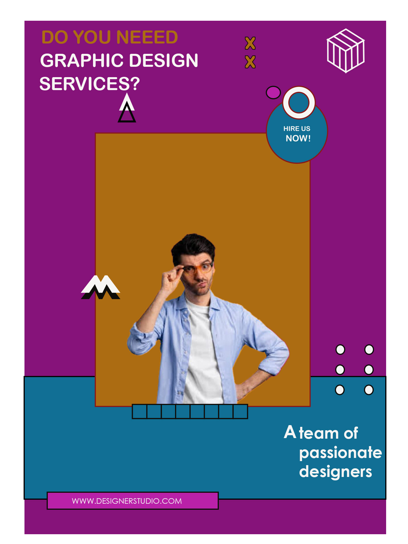 ArtStation - simple AD poster