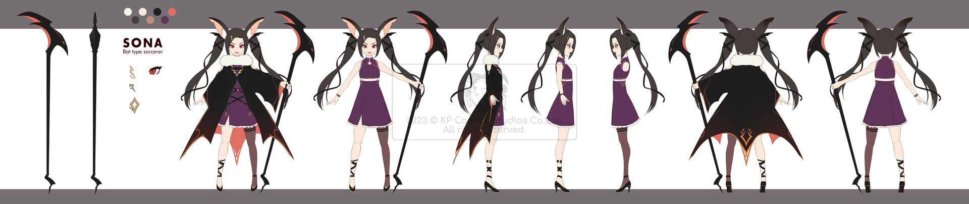 ArtStation - SONA I Character Sheet