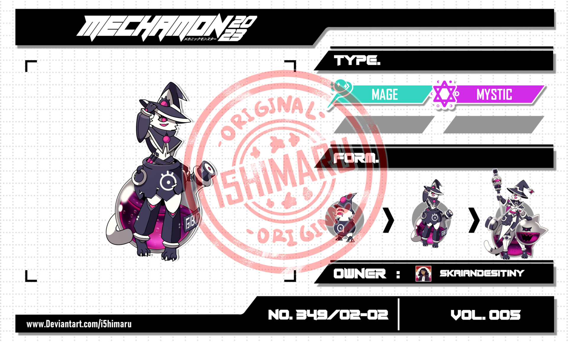 ArtStation - Mechamon NO.349/02-02 | VOL.005