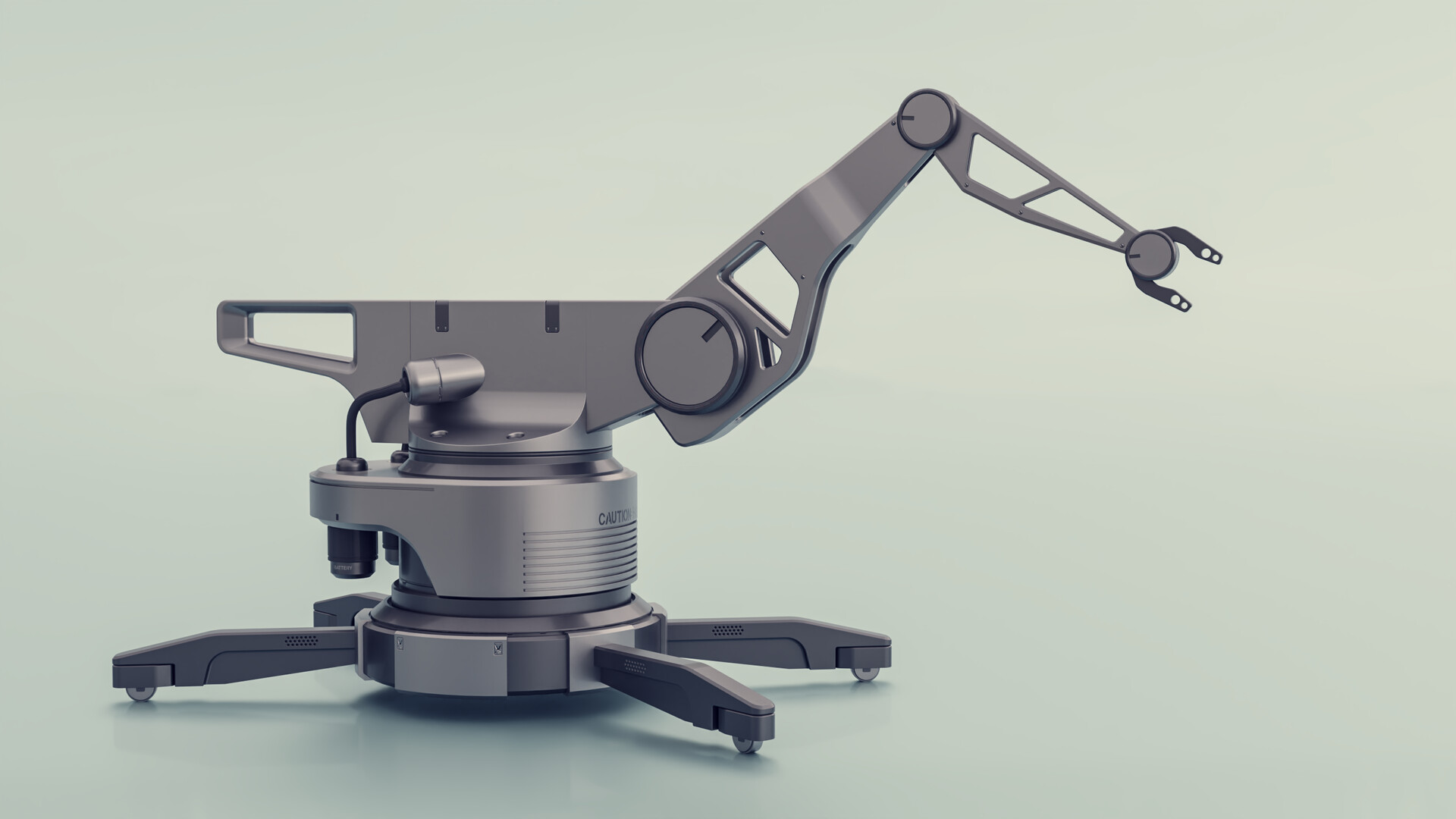 ArtStation - Small industrial robot
