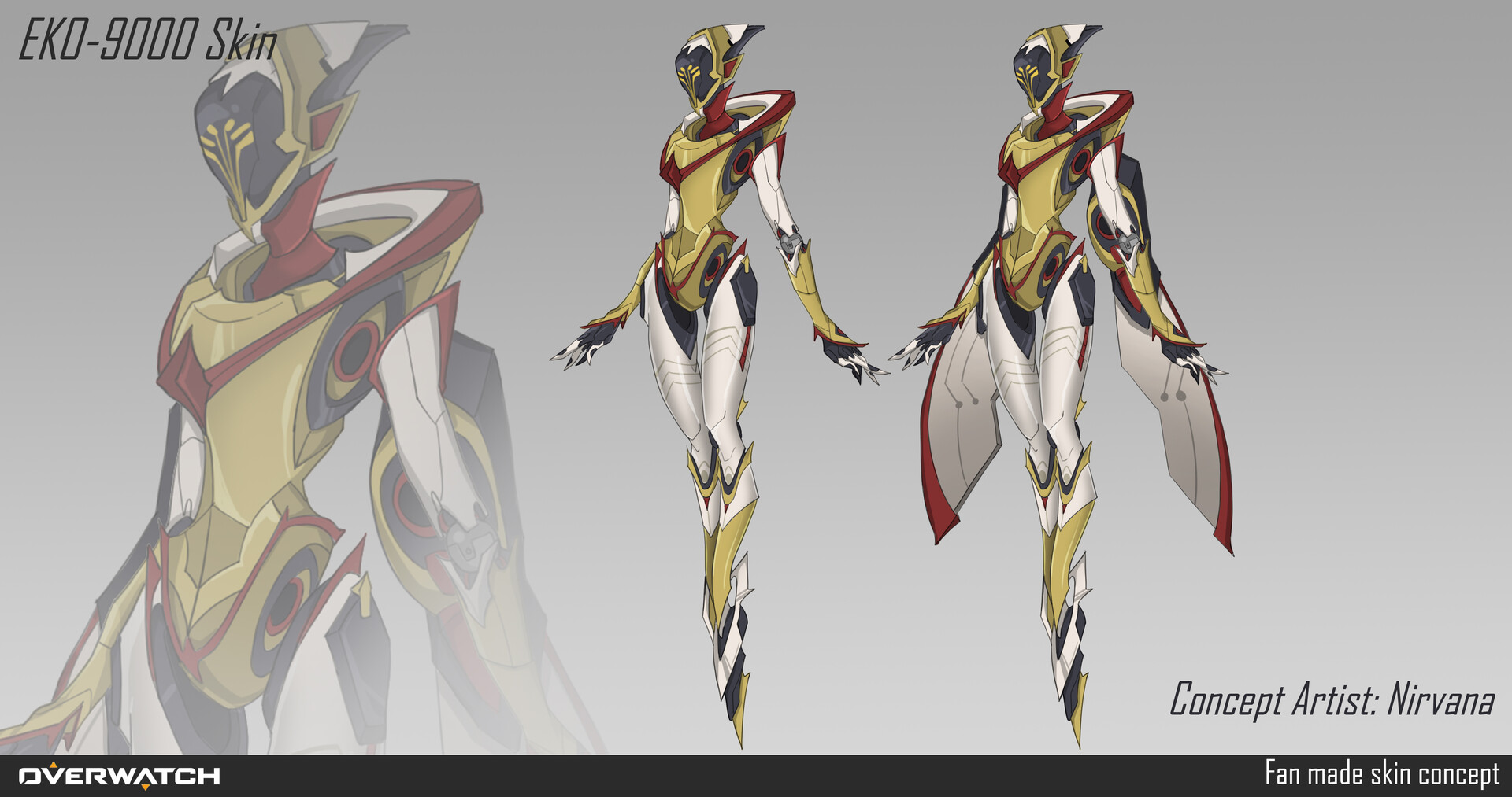 ArtStation - Echo Null Sector Skin Concept (Fan Made)