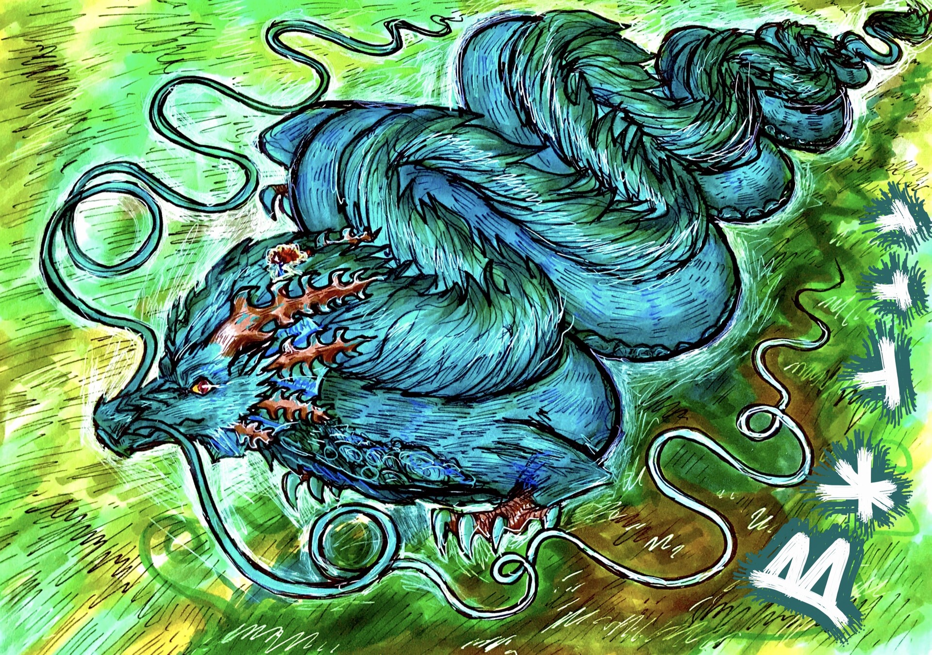 ArtStation - Page from Yoake manga