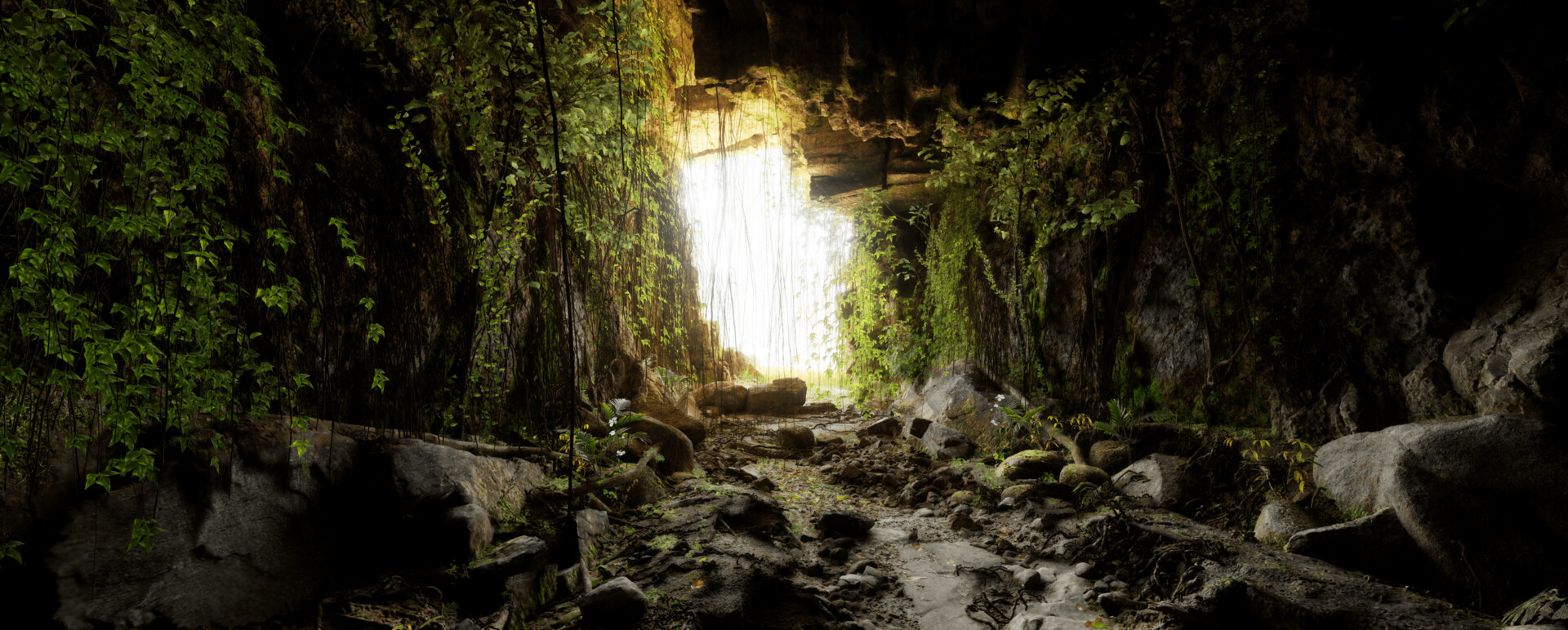 ArtStation - Jungle cave | Unreal Engine 5