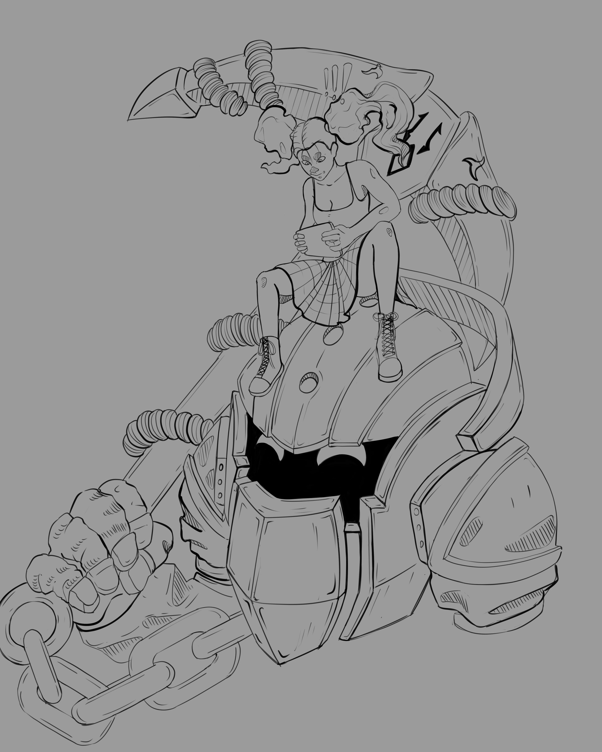 divine beast coloring pages