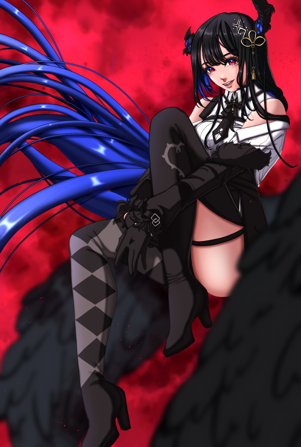 ArtStation - Hololive Vtuber Nerissa Ravencroft Fanart