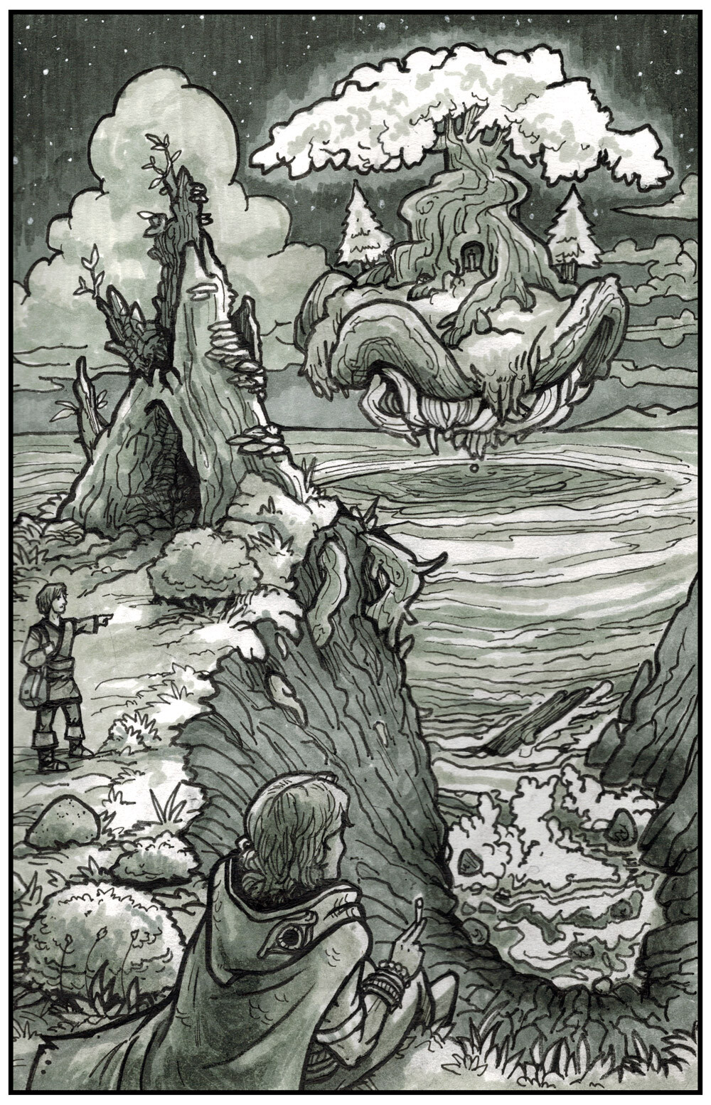 ArtStation - The Mystic Tree