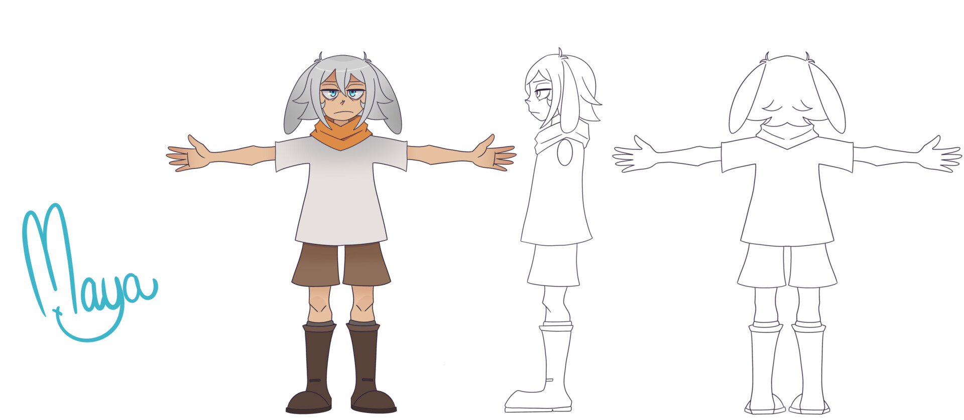 ArtStation - Maya Model sheet