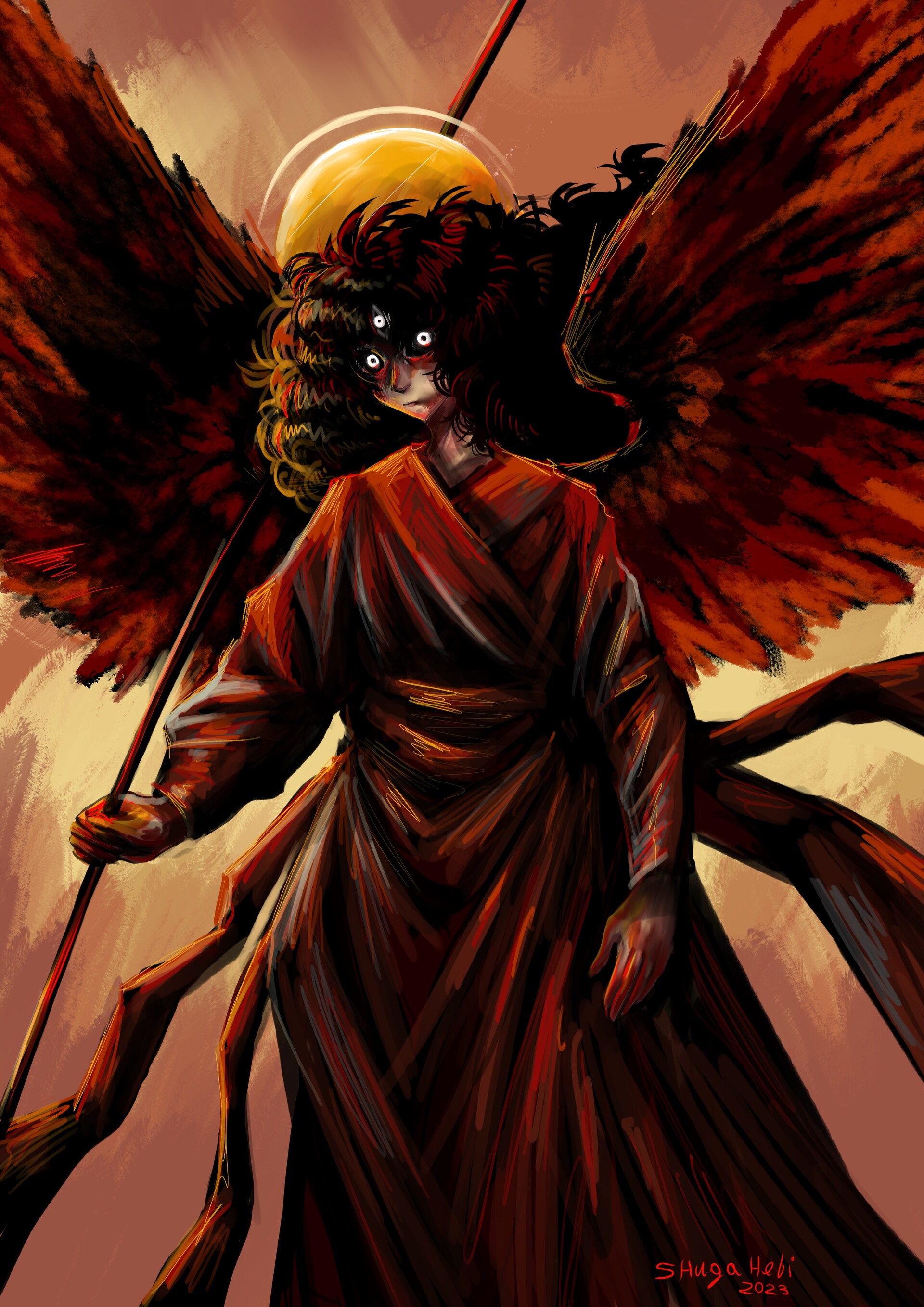 ArtStation - Dark angel Inai