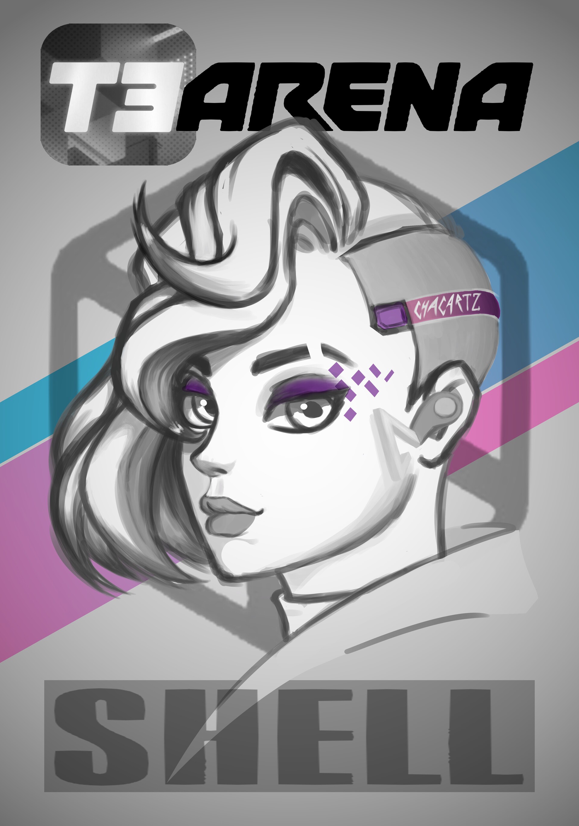 ArtStation - Shell portrait