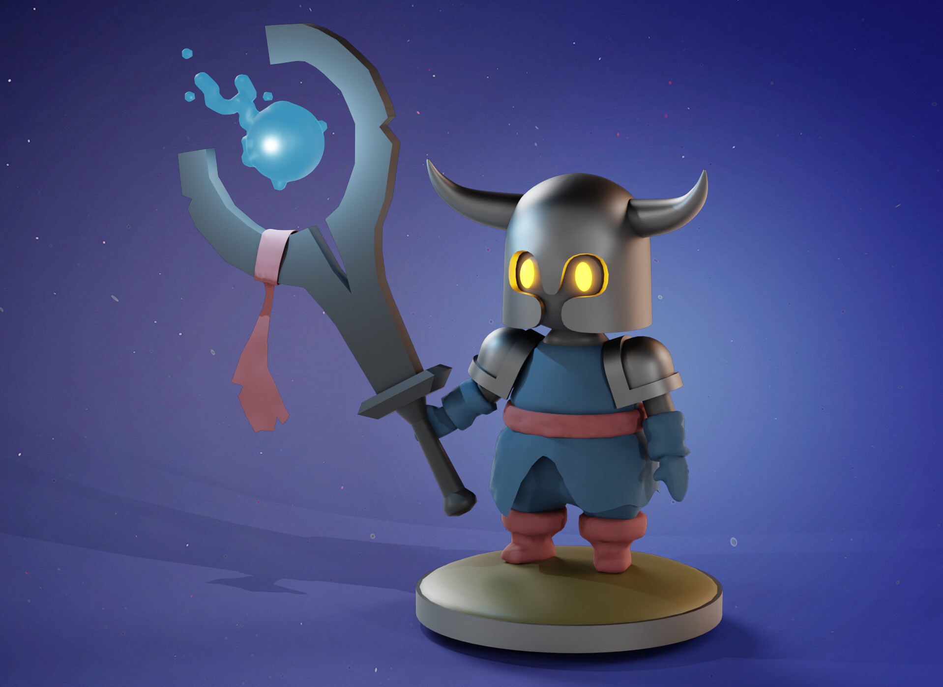 ArtStation - Low-poly knight