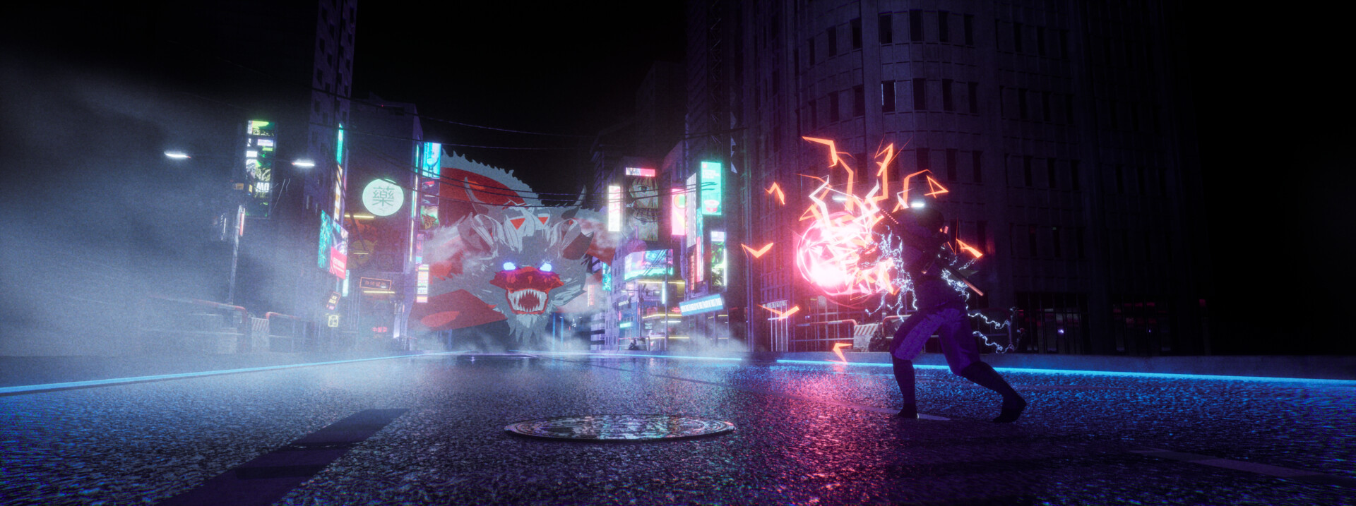 Infamous Second Son Neon Sword