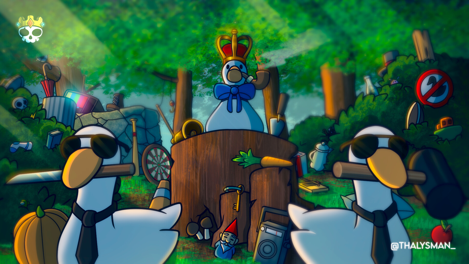 ArtStation - King Goose