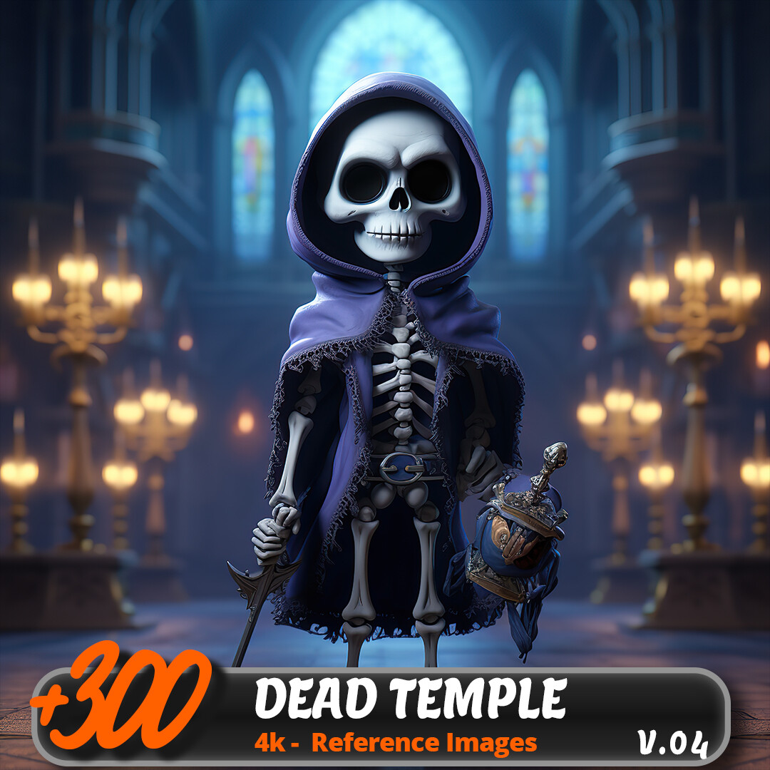ArtStation - DEAD TEMPLE VOL. 04/ 4K / Reference Image