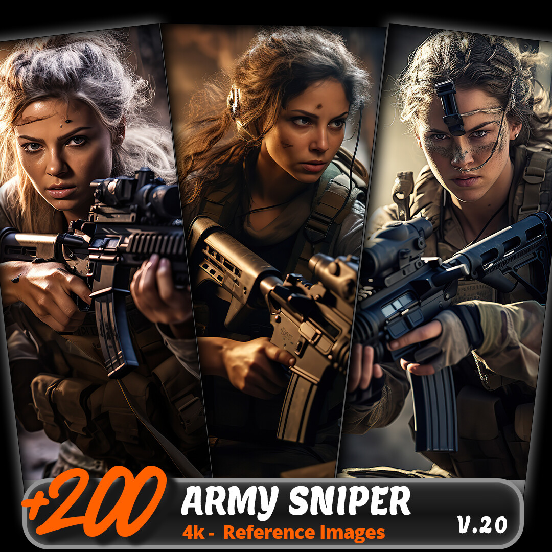 ArtStation - ARMY SNIPER VOL. 20/ 4K/ Reference Image