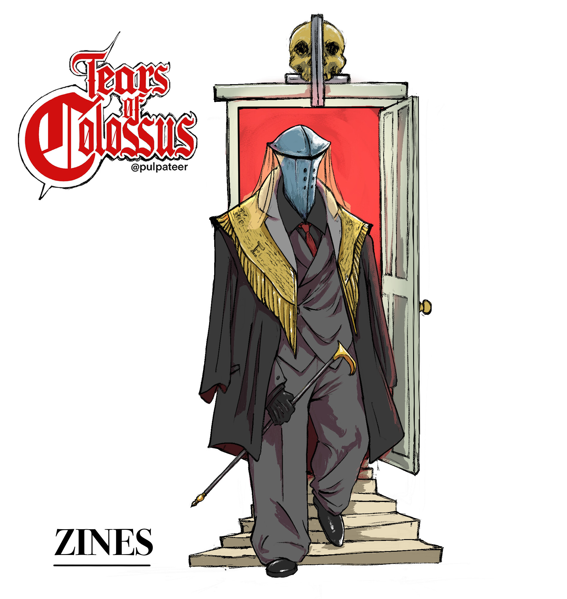 ArtStation - TOC Character design- Zines