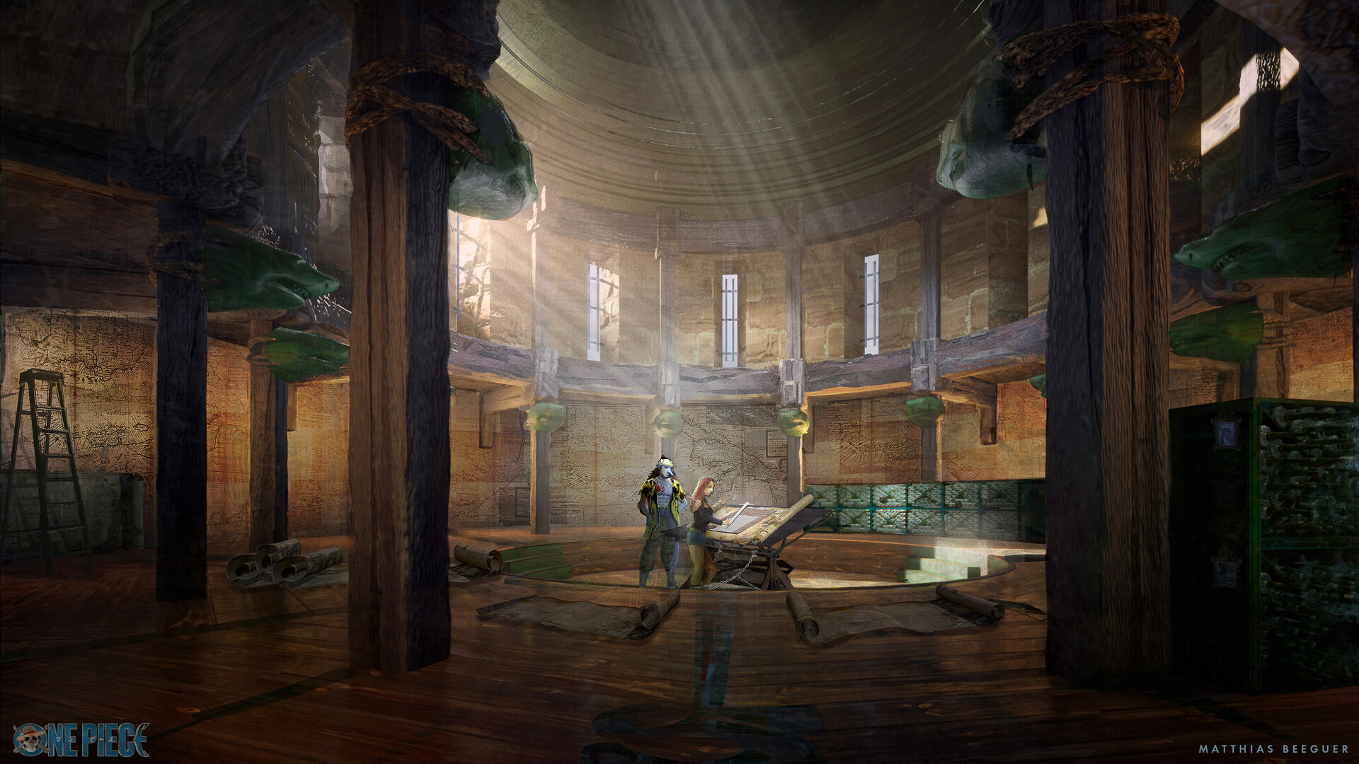 Matthias Beeguer - One piece, Cocoyasi village and Nami's prison