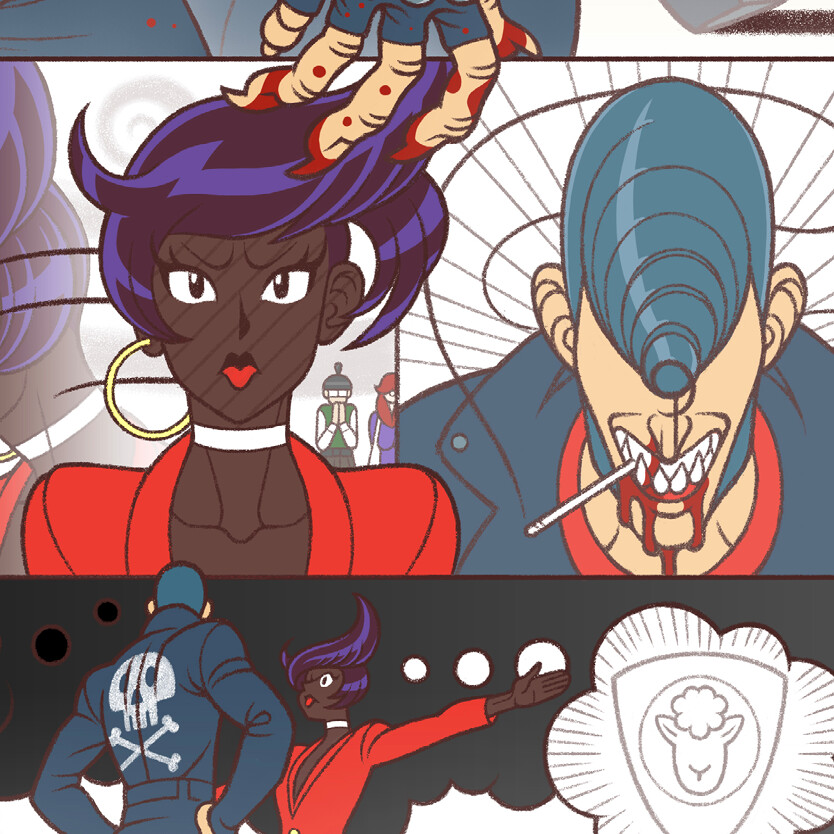 ArtStation - IN HELL (sample slice: "Brave Lamb")