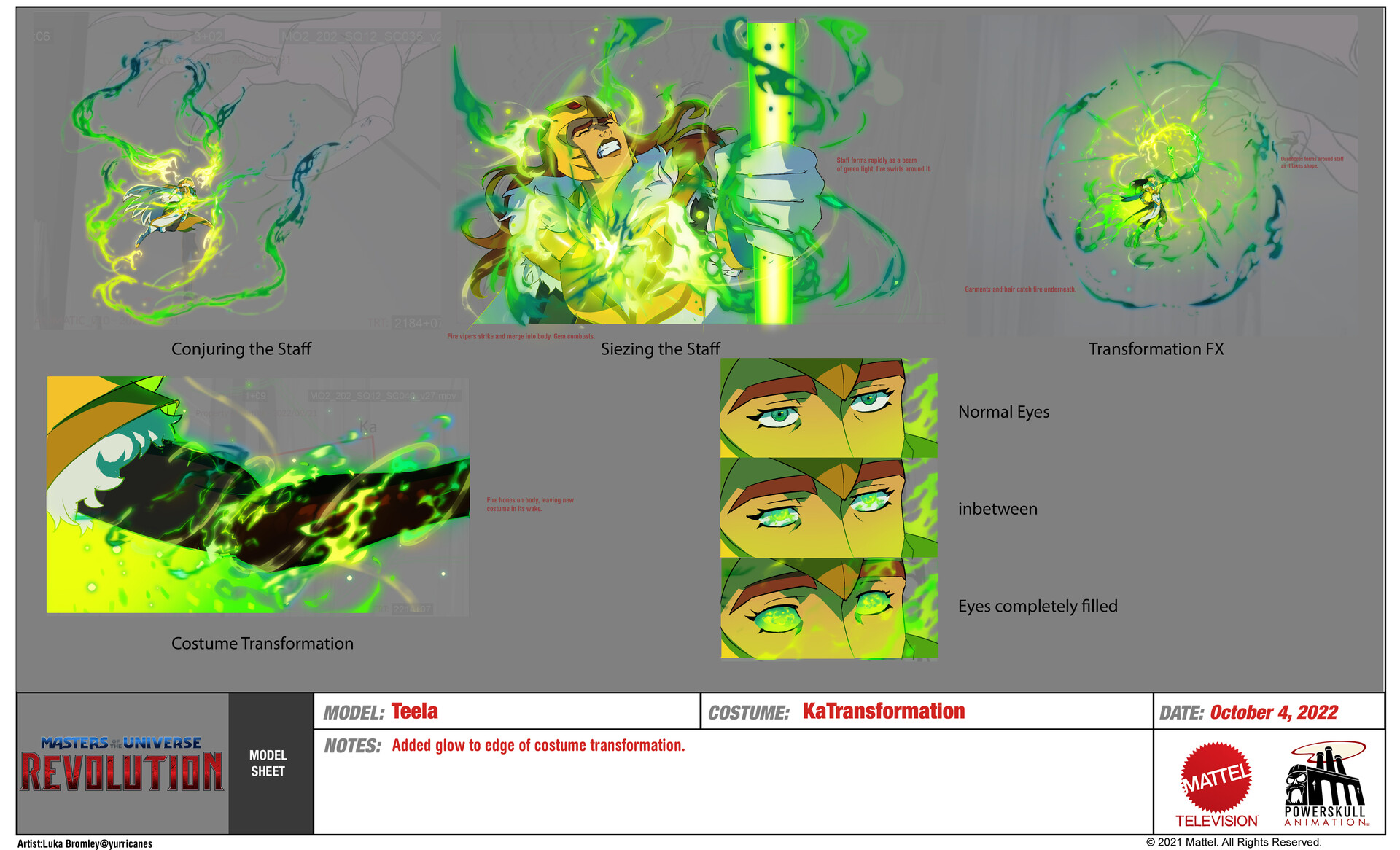 Caroline "Luka" Bromley - Masters of the Universe: Revolution FX