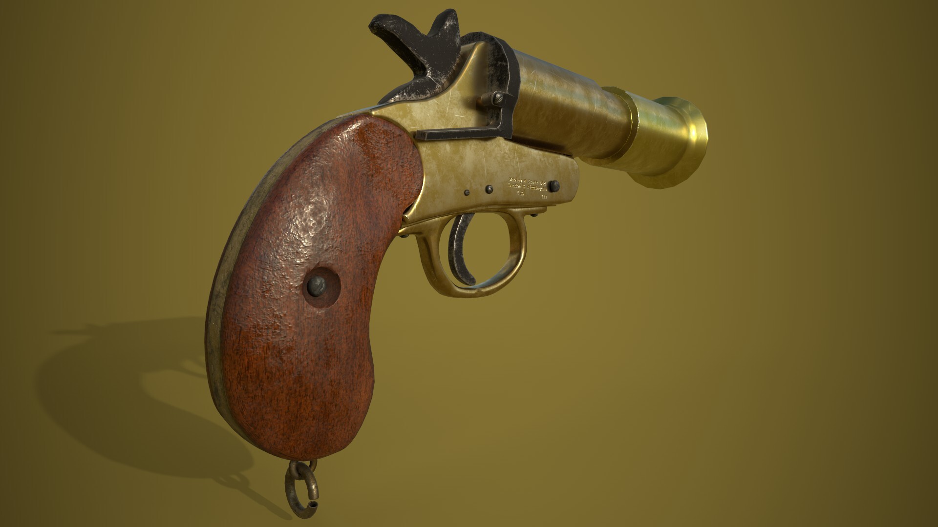 Ivan Alarcon - WWI British MK3 Flare Gun WEBLEY & SCOTT 1917