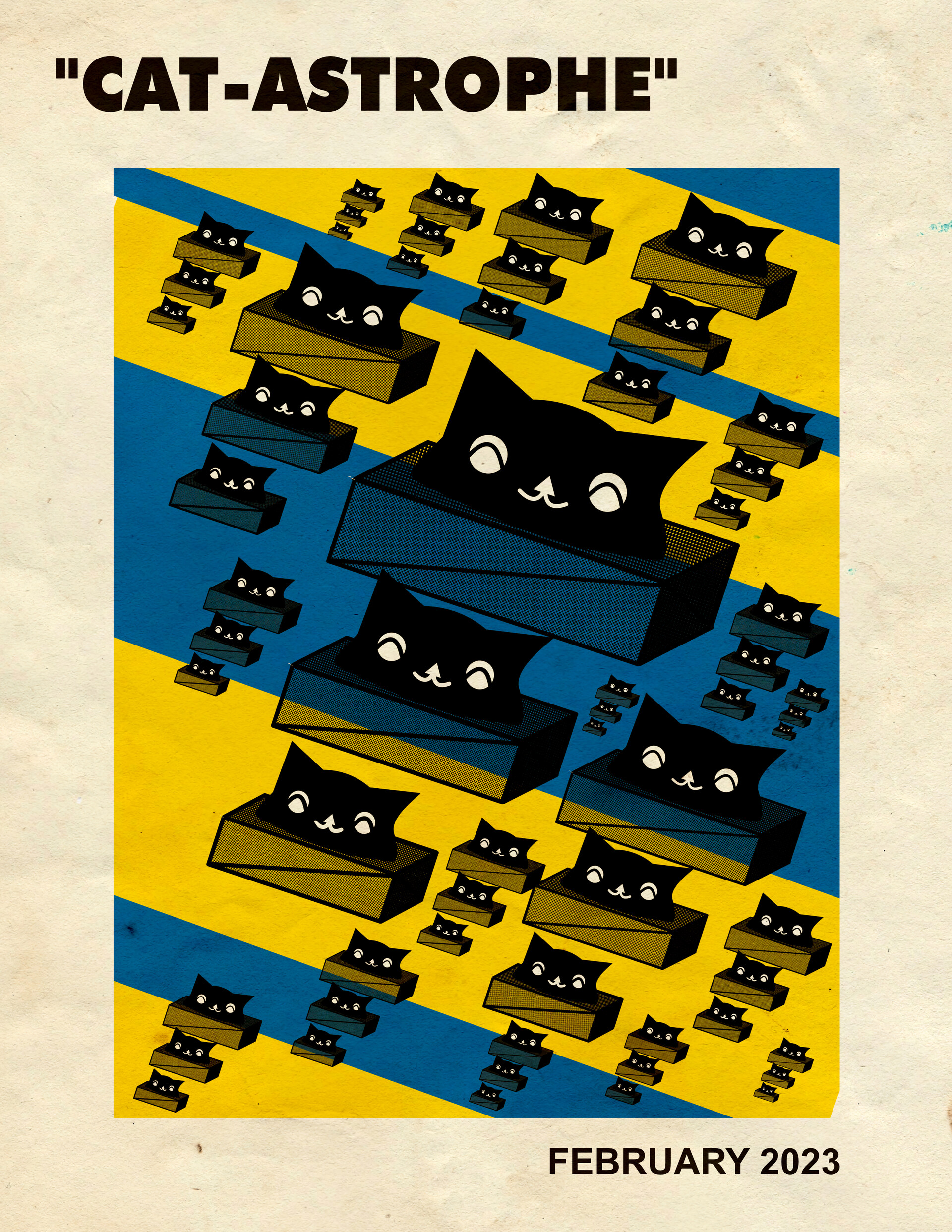 ArtStation - "Cat-astrophe" February 2023