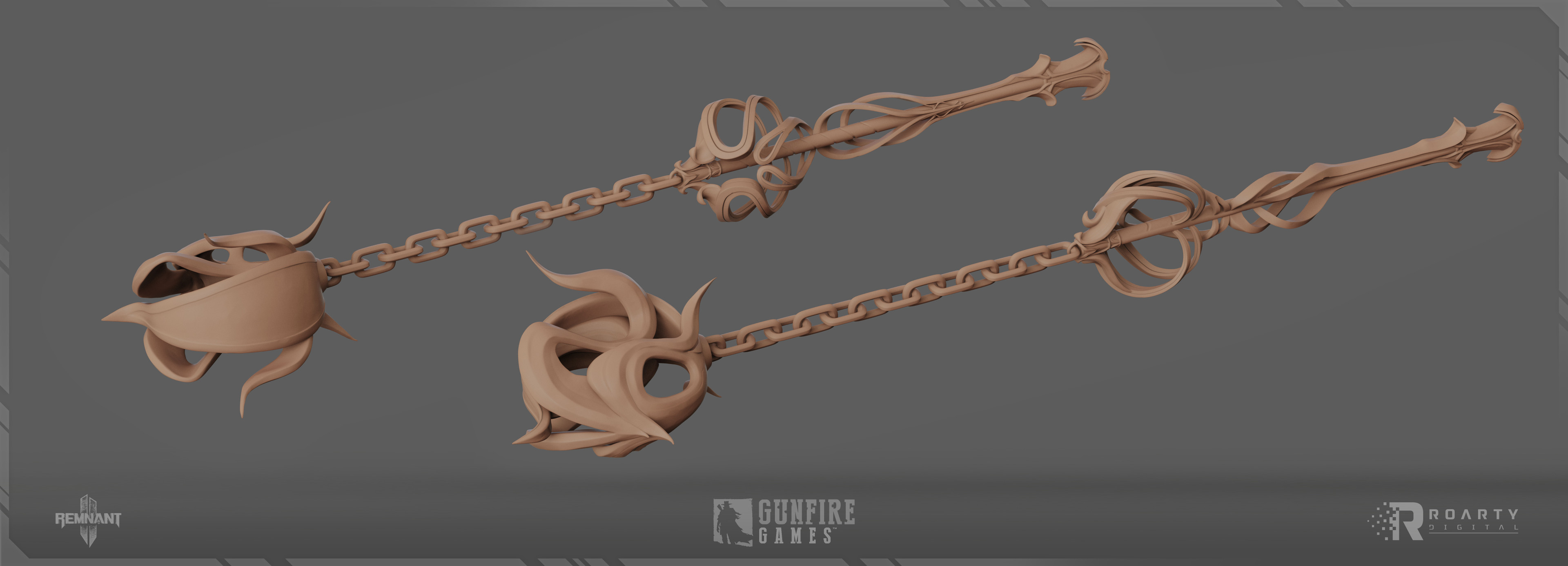 Roarty Digital - Fae Flail - Weapon