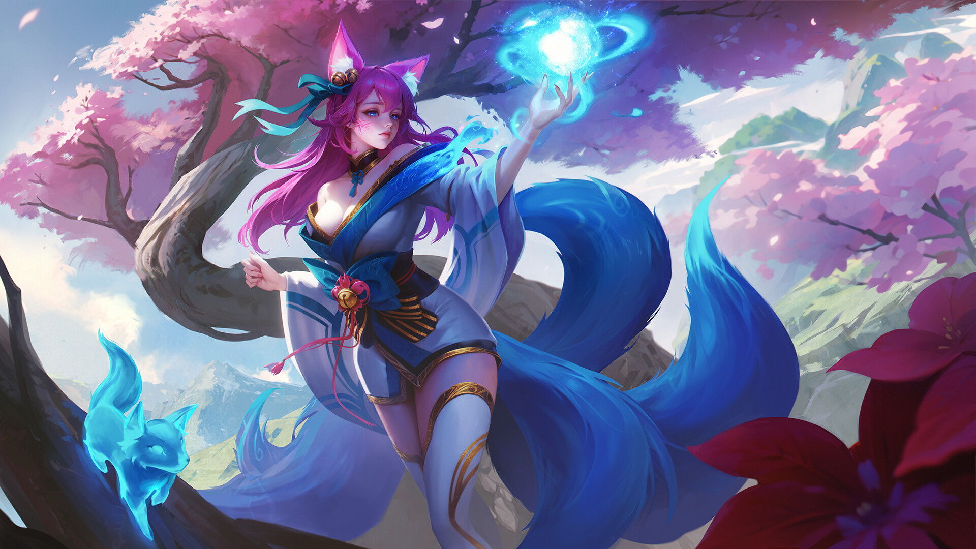 ArtStation - Spirit Blossom Ahri
