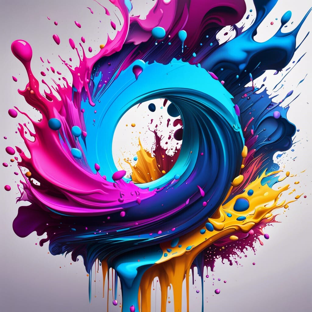 ArtStation - color splash